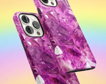 Amethyst Geode Phone Case - Etsy