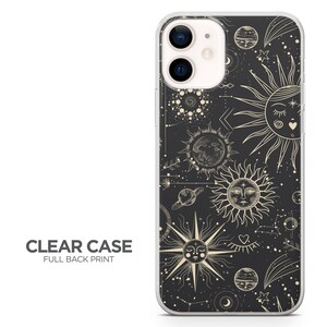 Moon Art Phone Case Moon Cycle iPhone Cover for iPhone 17, 16, 15 Pro ...