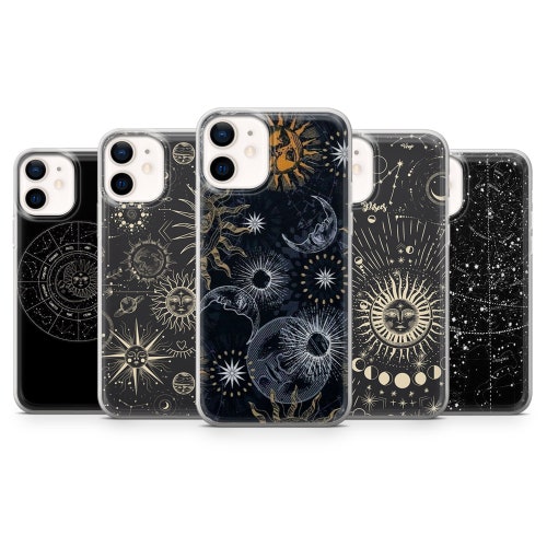 Moon Diamond Iphone 12 11 Pro Case Stars Celestial Phone Case - Etsy