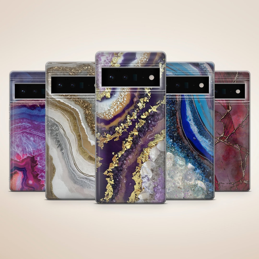 Geode Phone Case Crystal Phone Cover for Google Pixel 8 7 7 - Etsy