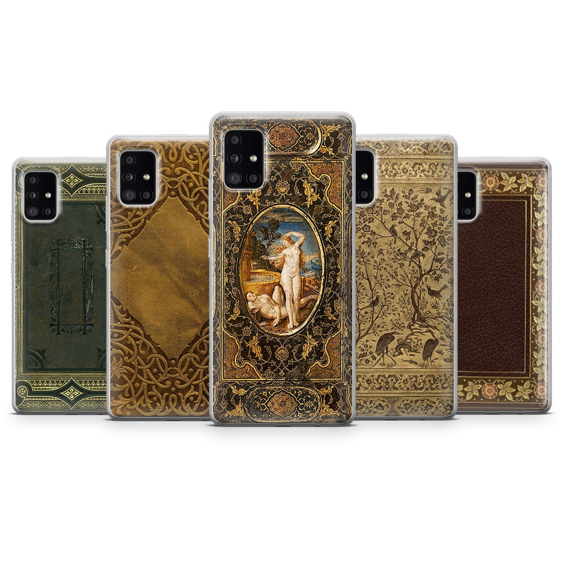 Old Book Cover Phone Case Book Lover Phone Cover for iPhone 17, 16, 15 ...