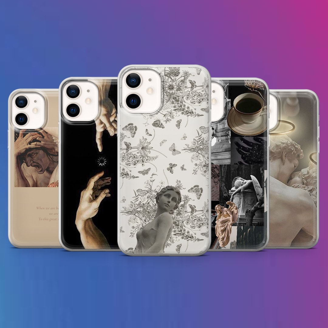 Dark Academia Phone Case Vintage Poetry Phone Cover for iPhone 17, 16 ...