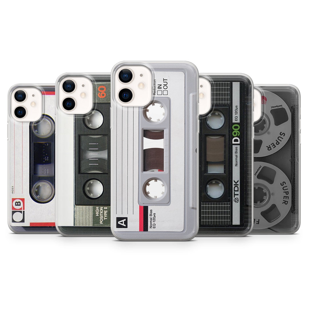 Retro Cassette Phone Case Mixtape iPhone Cover for iPhone 17, 16 Pro ...