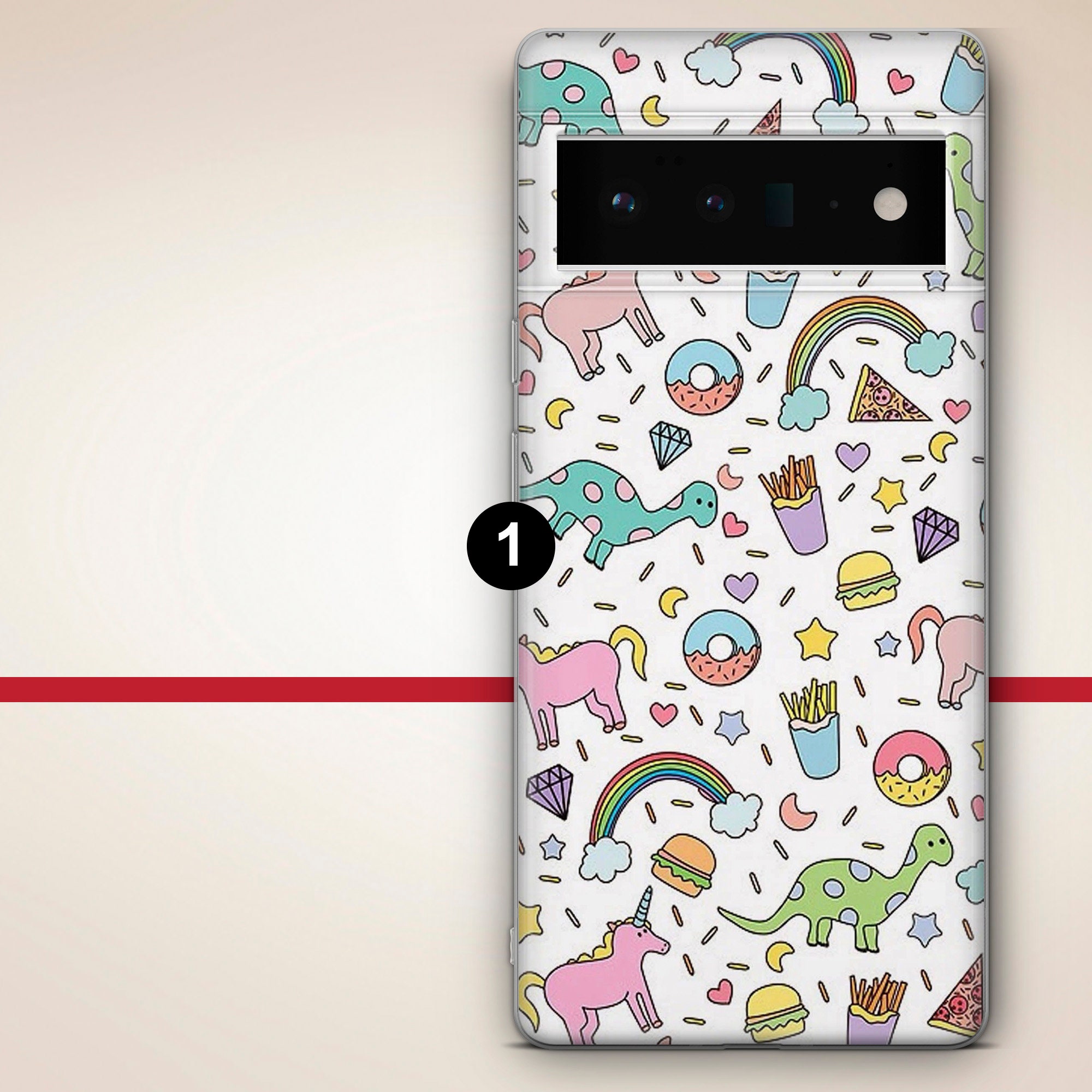 Dino Phone Case Dinosaur Phone Cover for Google Pixel 7 7 - Etsy UK