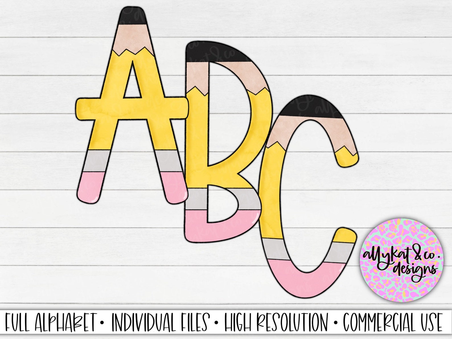 Pencil Doodle Letters Alphabet PNG Sublimation Letters A-Z - Etsy