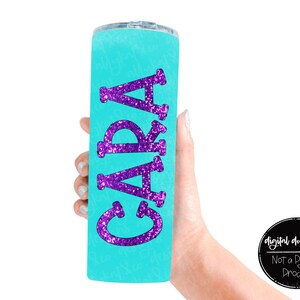 Purple Glitter Doodle Alphabet | Sublimation Letters | A-Z Upper Case ...