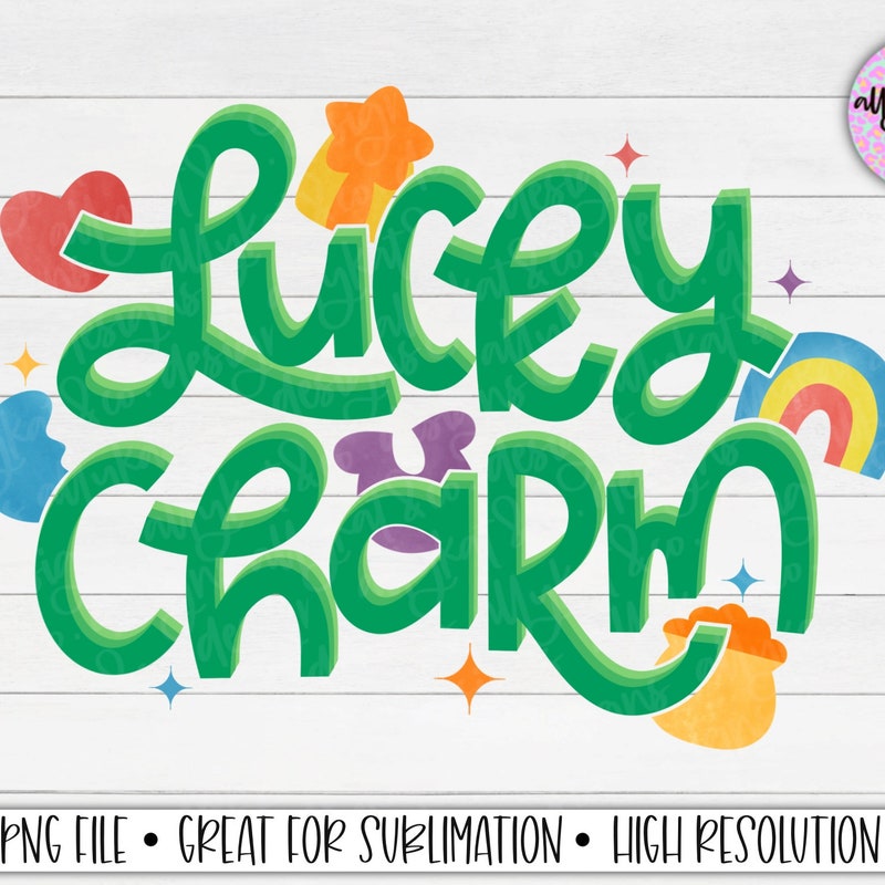 Lucky Charm Svg - Etsy