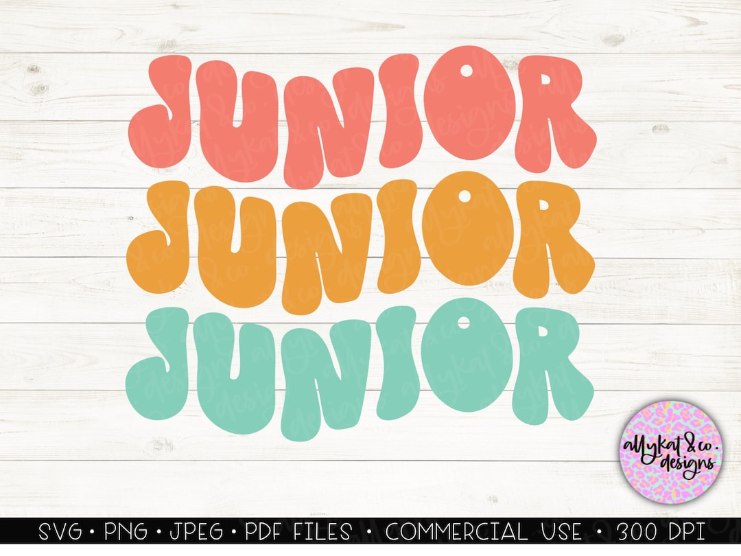 Junior Class SVG, Retro Junior Svg, School Shirt, Junior 2022, School ...