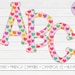 Conversation Hearts Alphabet Letters PNG Bundle, Valentines Day Hand ...