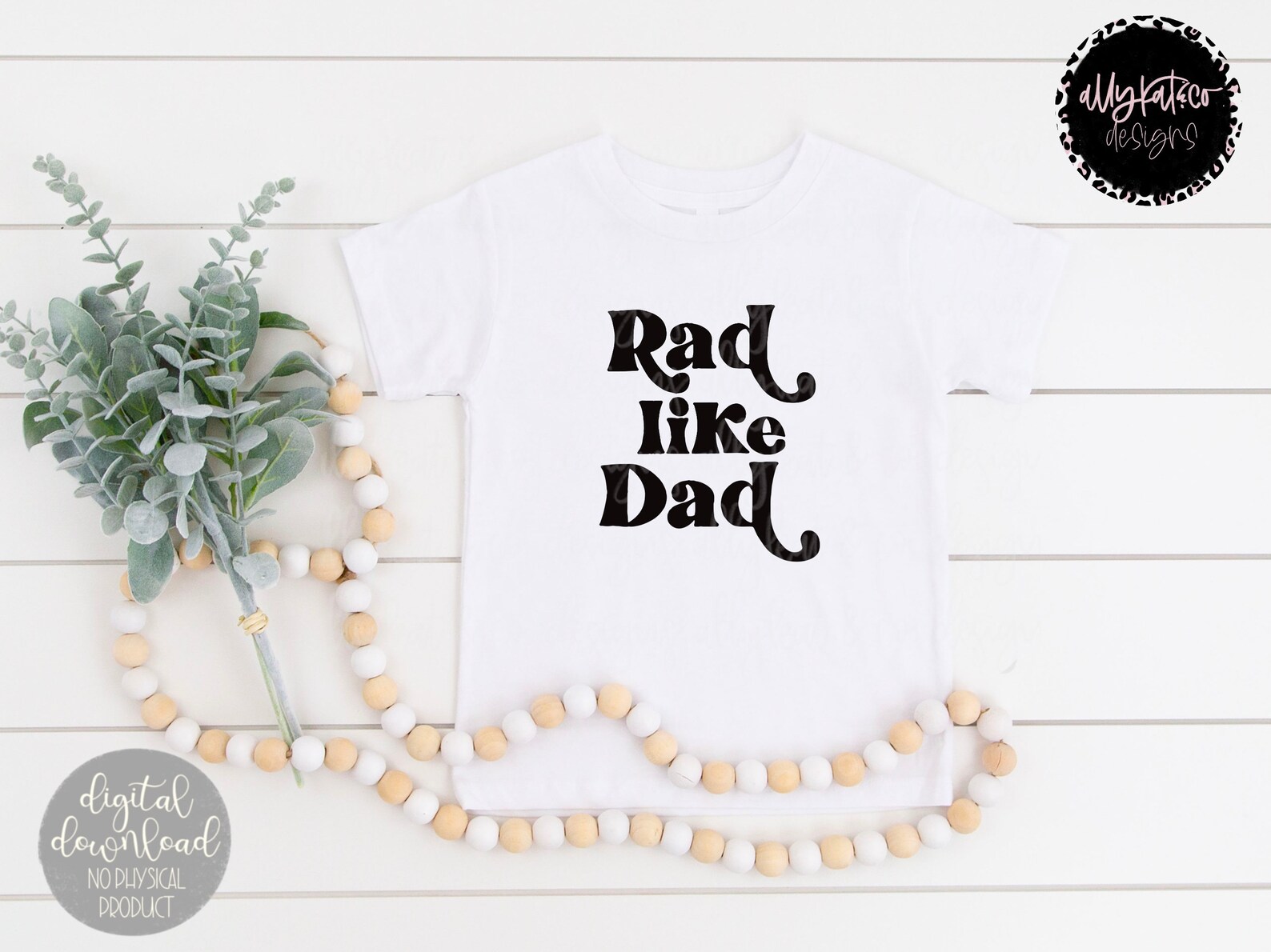 Rad Like Dad SVG Toddler Shirt SVG Onesie Svg Cut File - Etsy