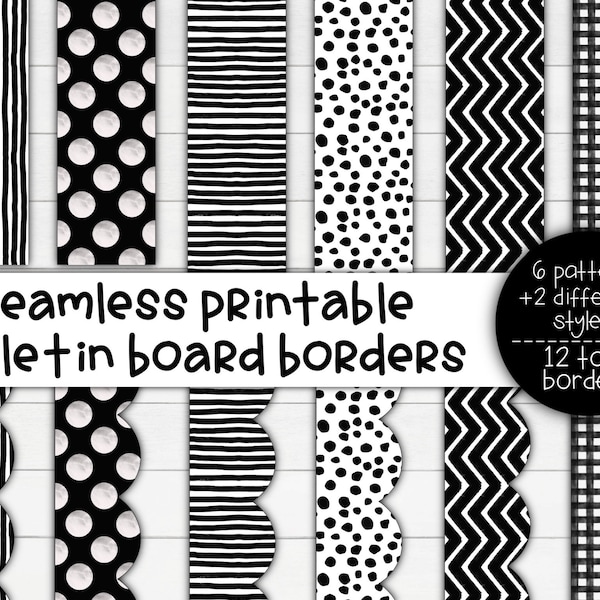 Bulletin Board Border - Etsy