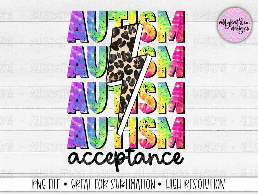 Distressed Autism Acceptance PNG, Special Needs Design, Autism PNG ...