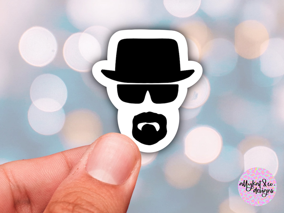 Breaking Bad Heisenberg Sticker Breaking Bad Sticker - Etsy
