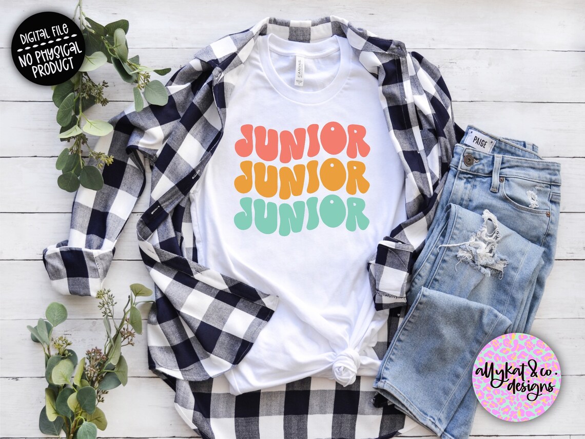 Junior Class SVG Retro Junior Svg School Shirt Junior 2022 - Etsy