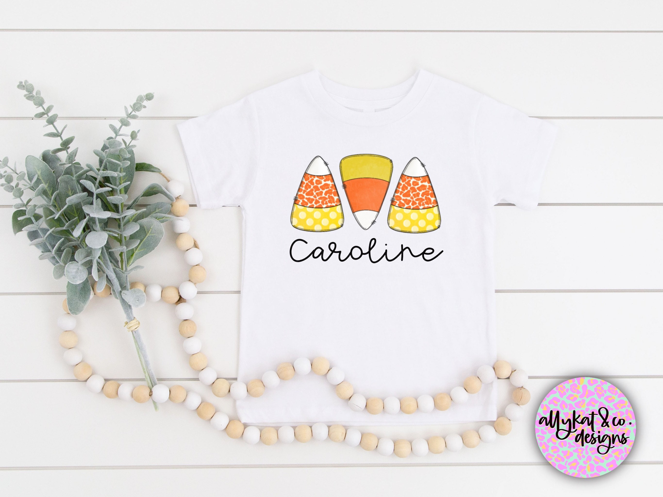Leopard Candy Corn PNG: Halloween Sublimation Design (digital Download ...