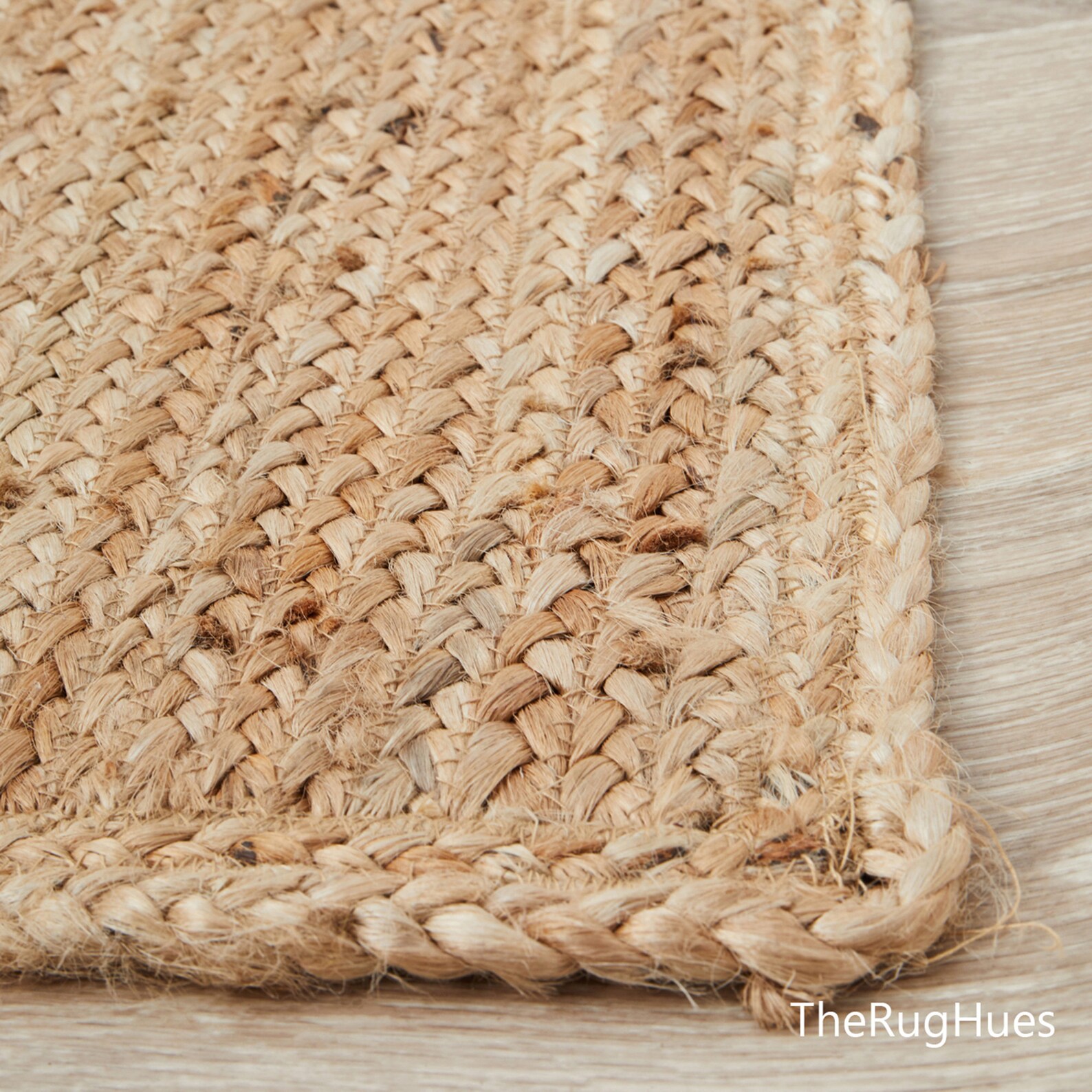Natural Jute Braided Rug 5x8 6x9 8x10 Jute Rug Bohemian - Etsy