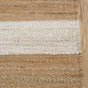 Bohemian Natural Jute Rug, Jute Rug Rectangular, Boho Jute Rug, Home ...
