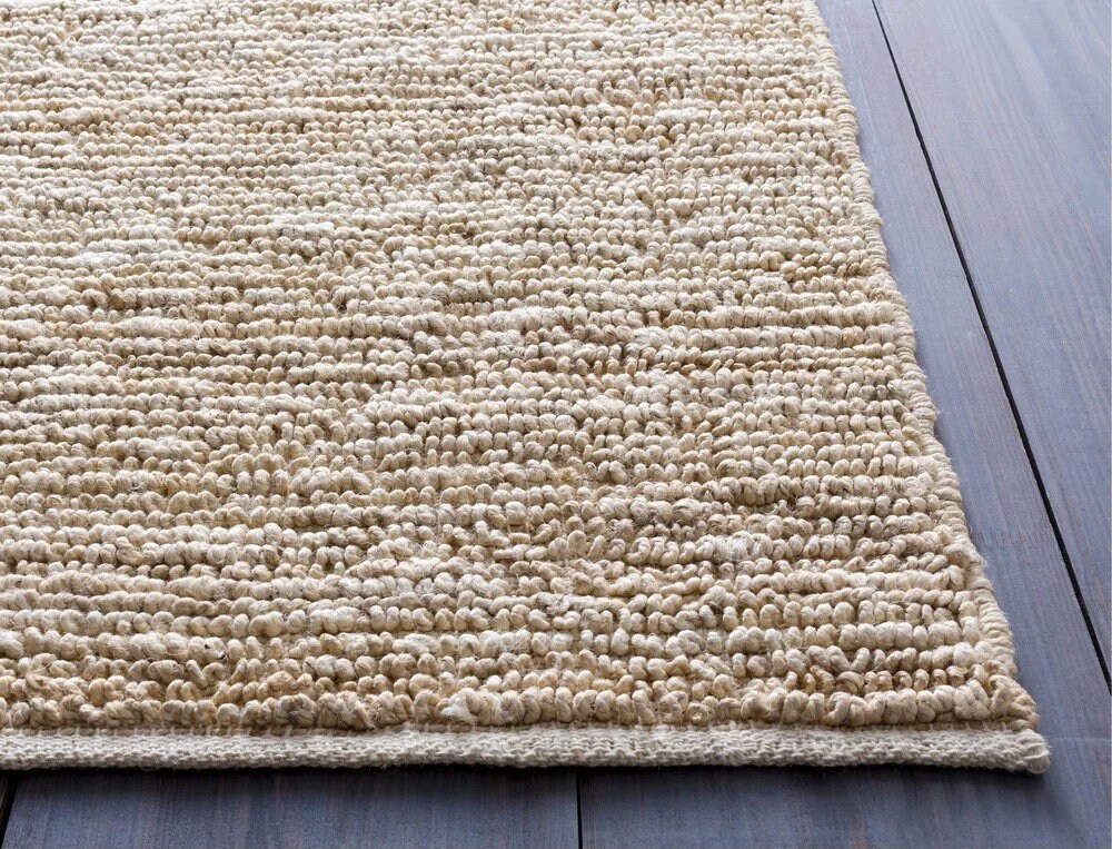 6x9 8x10 off White Jute Loop Area Rug Custom Rug Indian - Etsy