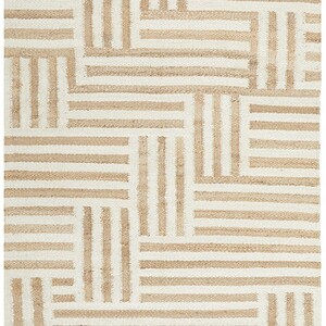 Bohemian Natural Jute Rug, Harlequin Trellis Area Rug, Boho Jute Rug ...