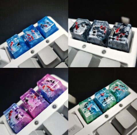 Koi Fish Spacebar - Etsy