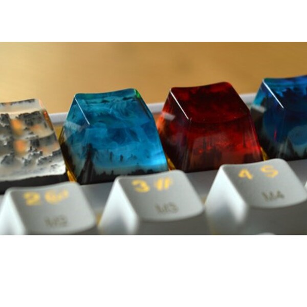 Mountain Keycap - Etsy