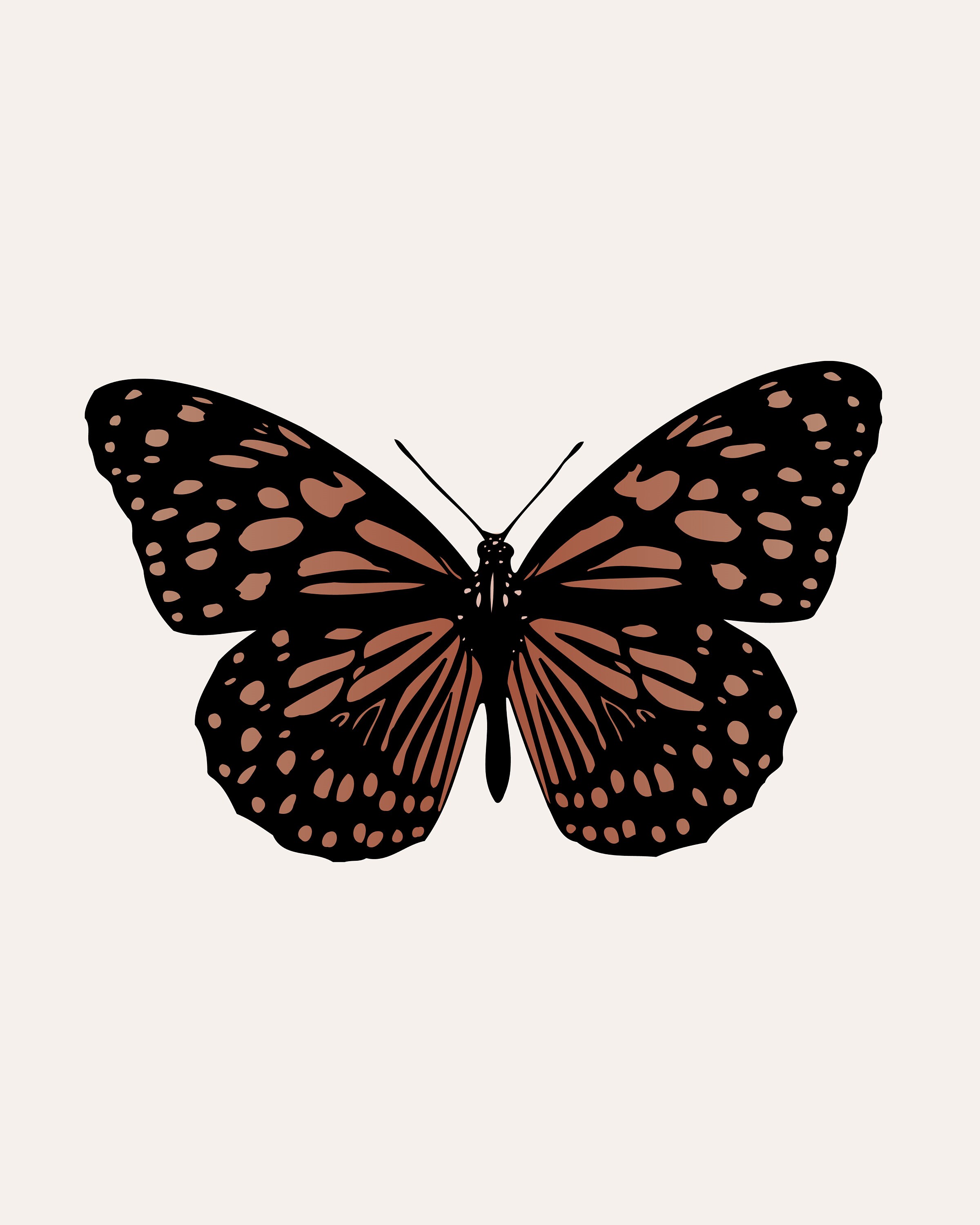 Butterfly Printable Art, Butterfly Digital Print, Butterfly Poster ...