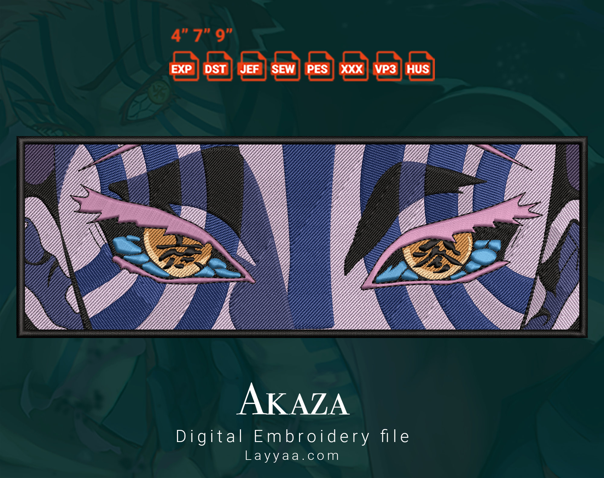 Anime Embroidery Designs Anime Inspired Embroidery Designs - Etsy