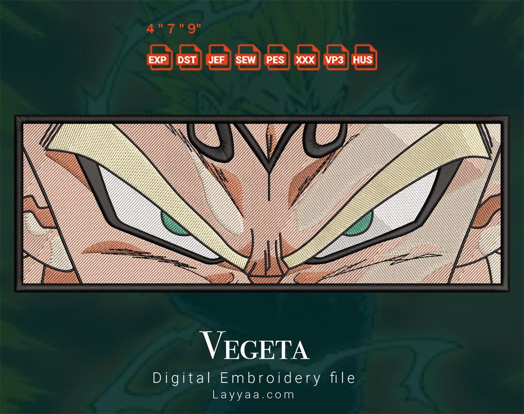 Anime Embroidery Designs, Anime Inspired Embroidery Designs, Embroidery ...