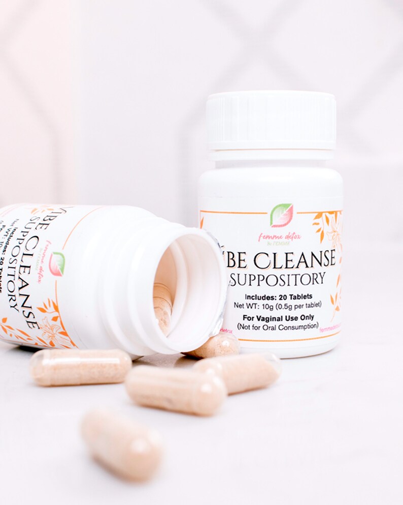 Vibe Cleanse Suppository Femme Detox Vaginal Therapy | Etsy