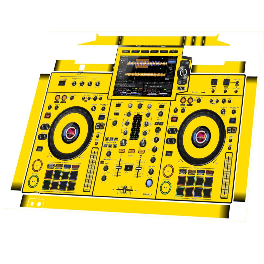 Pioneer XDJ-RX3 Plain Custom Skin - Vinyl Kit by HLI Digital - Etsy UK