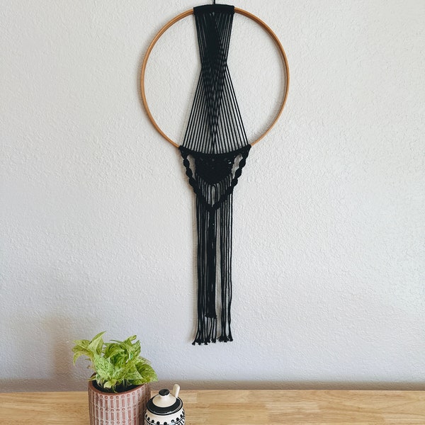 Hoop Macrame Wall Hanging - Etsy