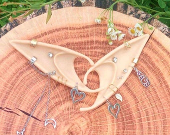 Prosthetic Pierced Fairy / Elf Ears Mushroom Style - Etsy