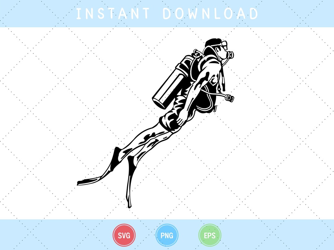 Diver Svg Scuba Png Underwater Svg Marine Svg Cut File - Etsy Hong Kong