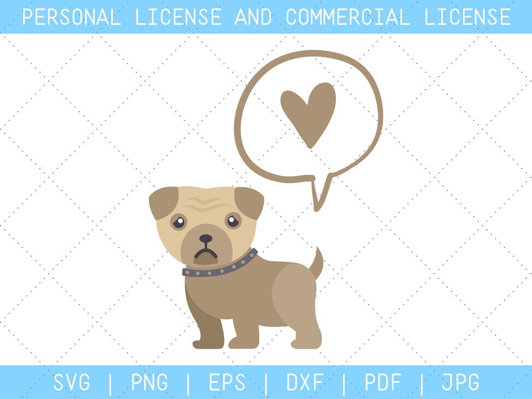 Puppy Svgpug Puppydog Svgpet Svg - Etsy