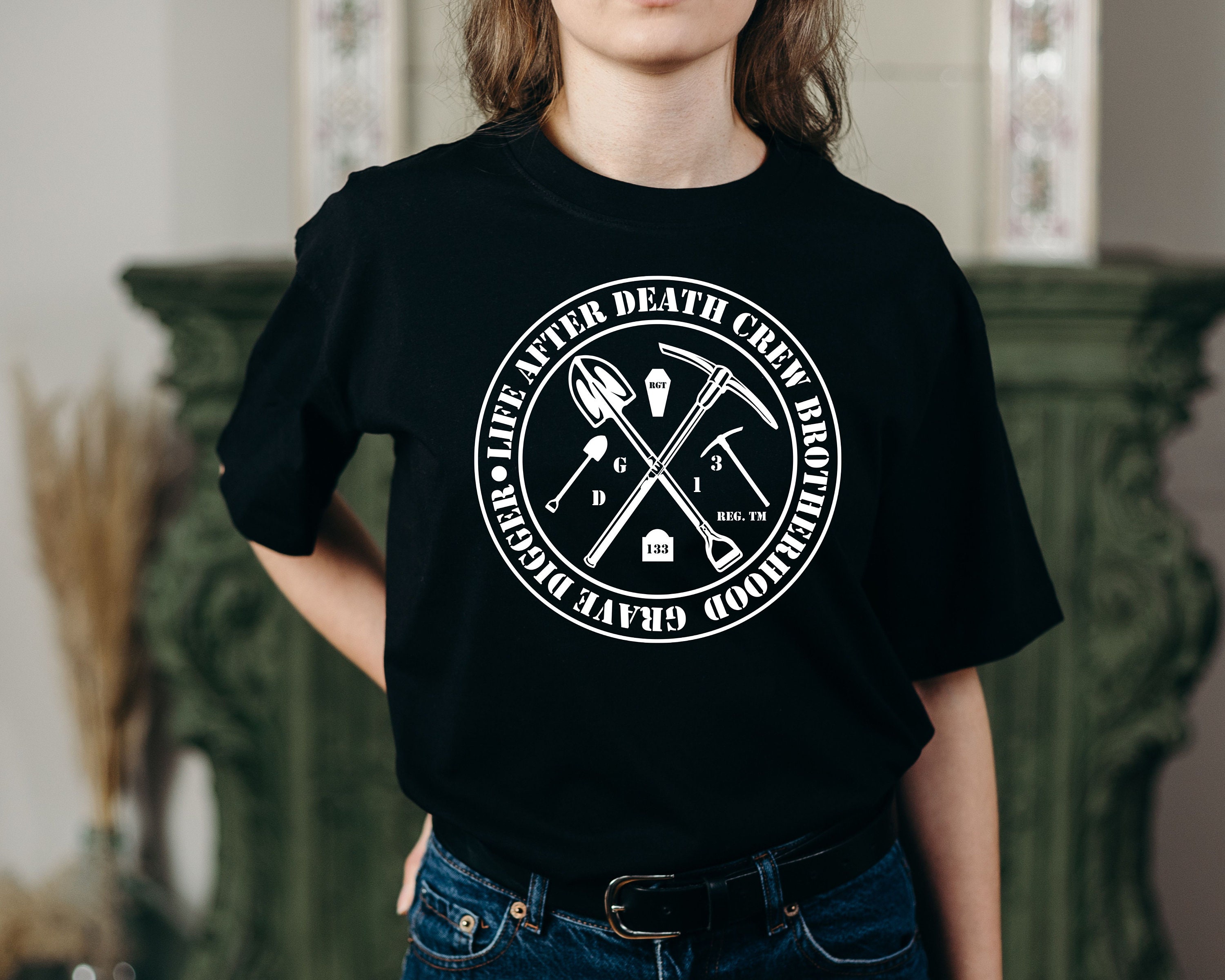 Grave Digger Svg , Cemetery Svg - Etsy