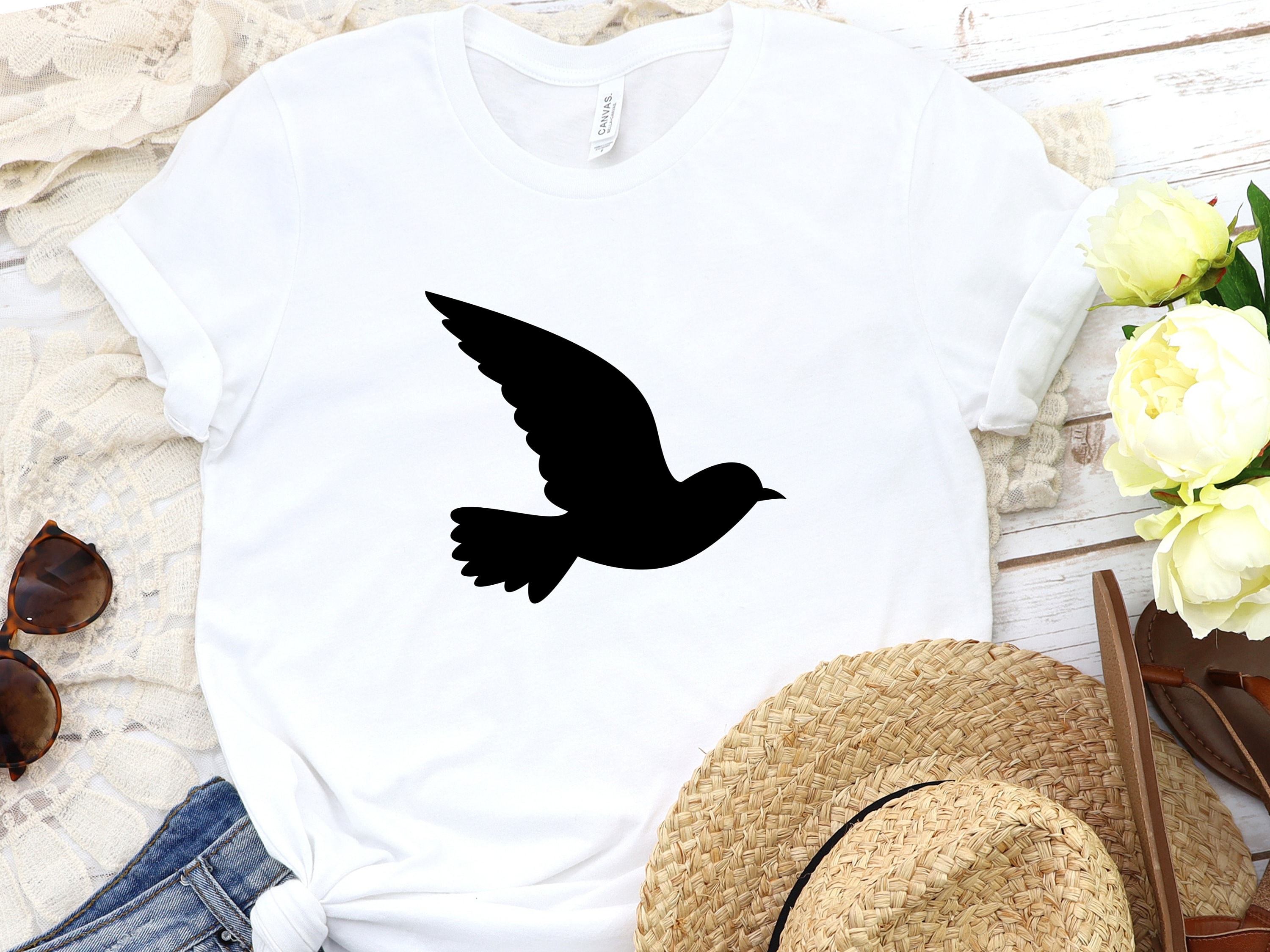 Bird Svg Pigeon Svg Seagull Svg Dove Svg Swallow Svg - Etsy