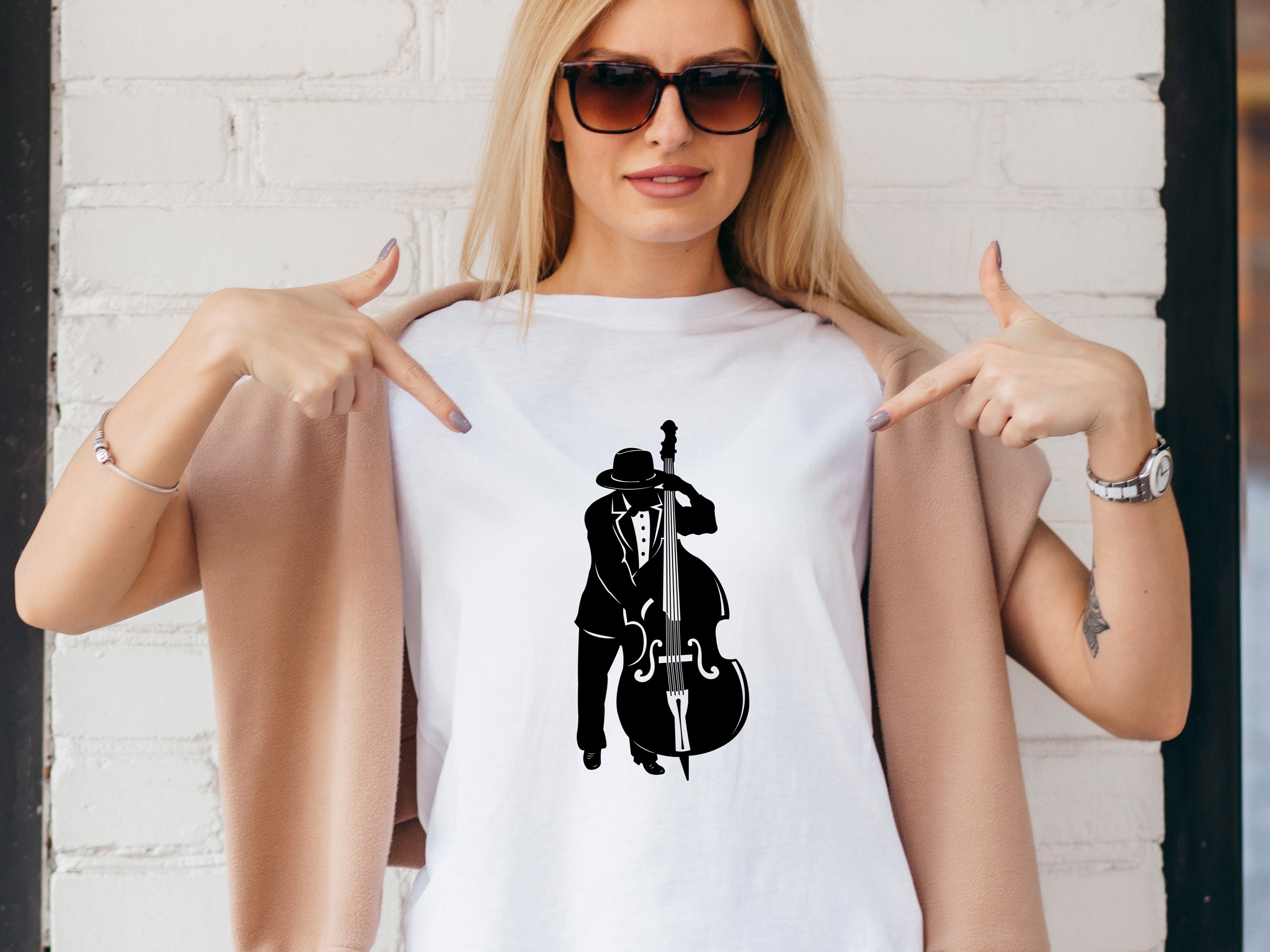 Jazz Musician Svg | Jazz Band Svg | Saxophone Svg | Orchestra Svg ...