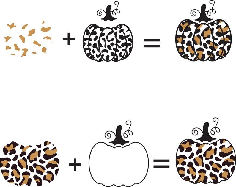 Leopard Print Pumpkin SVG: Cheetah Fall Design (digital Files) - Etsy
