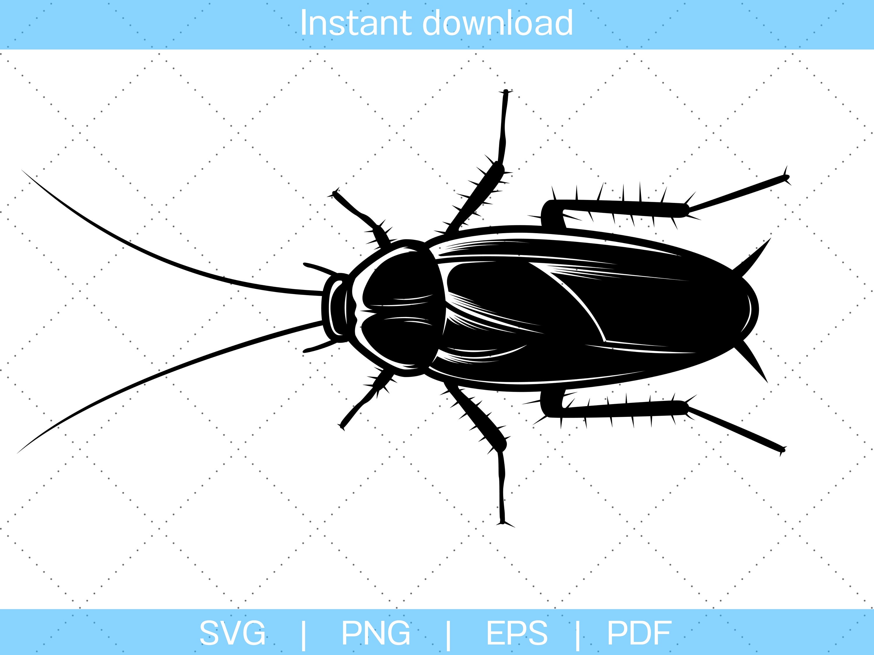 Cockroach Svg, Cockroach Png, Cockroach Digital File - Etsy