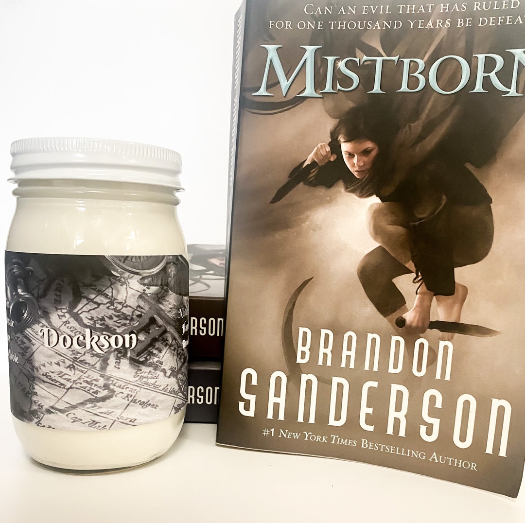 Dockson 14 Oz Glass the Allomancers Collection Mistborn Inspired Soy ...