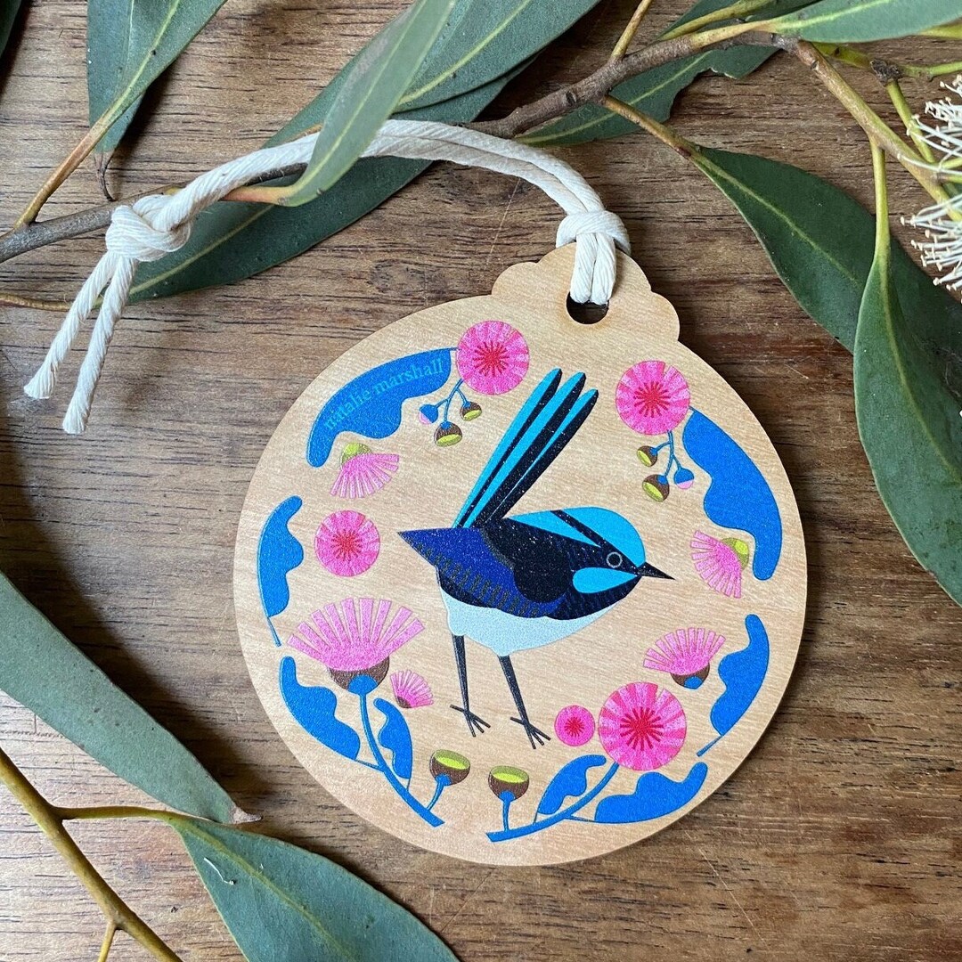 Superb Fairy Wren Decoration - Etsy
