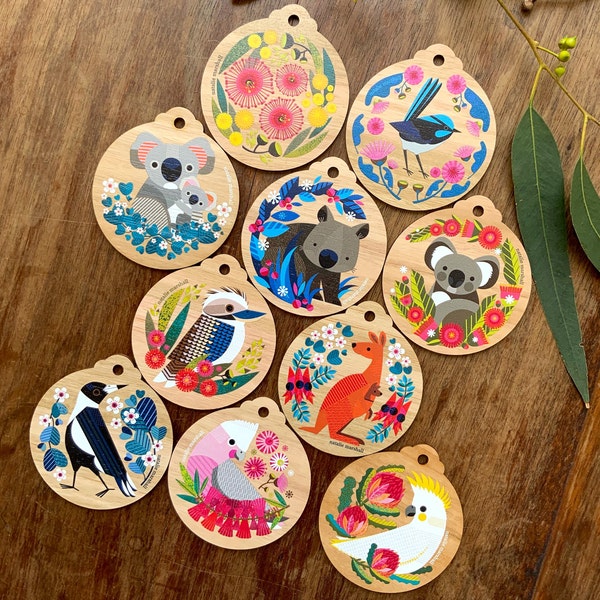 Australian Christmas Decorations - Etsy Australia