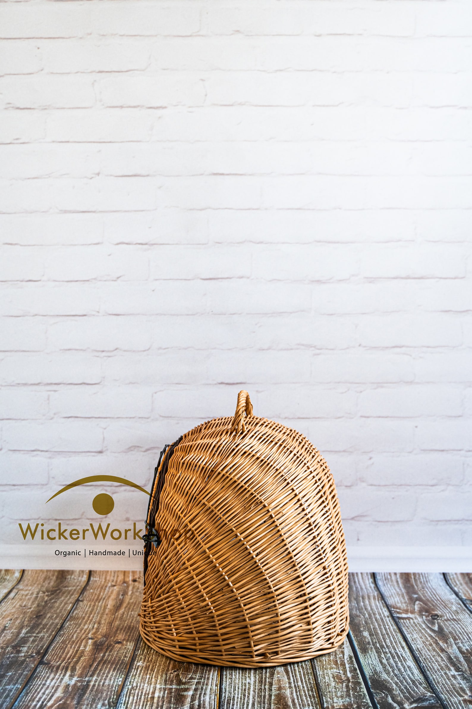 Wicker Pet Carrier, Wicker Dog Basket, Pet Carrier, Wicker Pet ...