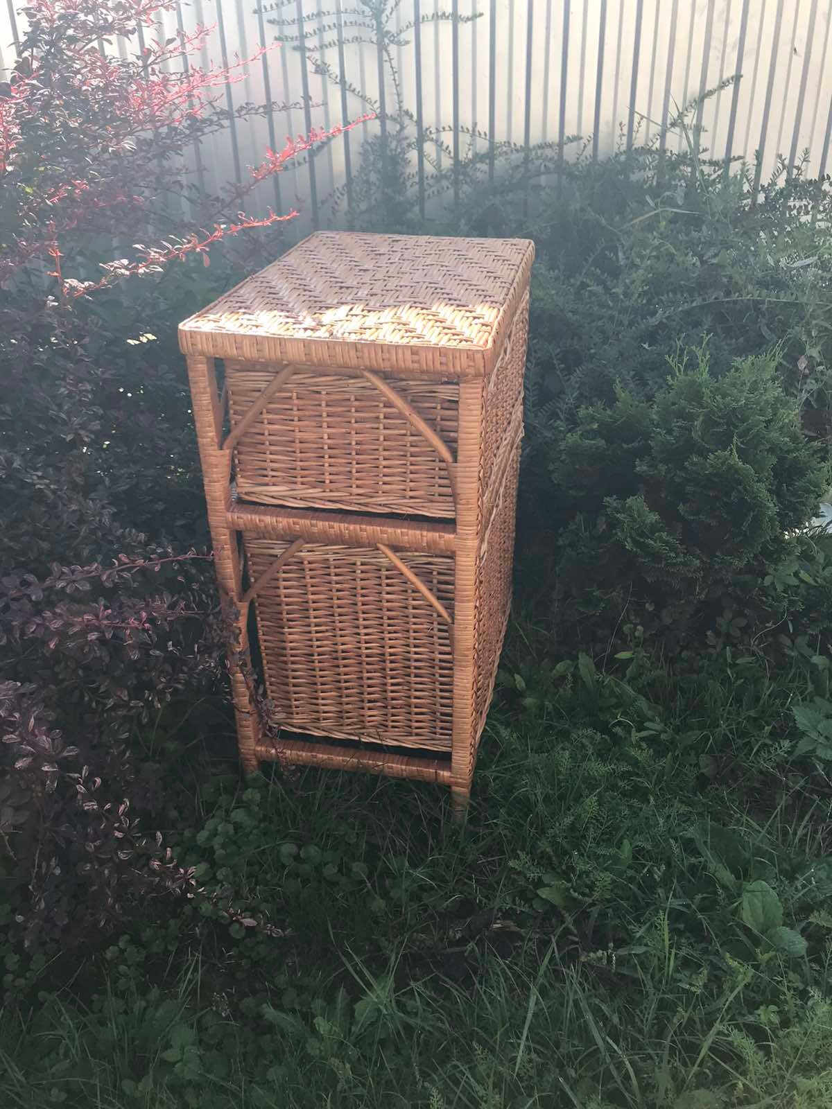 Сhest of Drawers Wicker Chest of Drawers 30 Wicker - Etsy