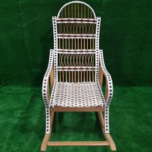 Wicker Rocking Chair, Patio Lounge Rattan Rocking Chair, Patio ...