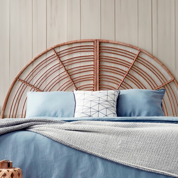 Rattan Headboard - Etsy