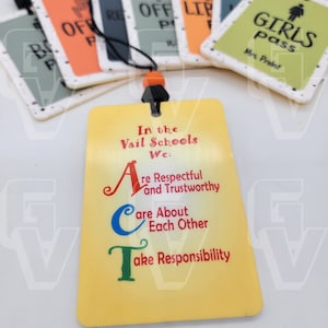Teacher Hall Passes-classroom-office Pass-nurse Pass - Etsy
