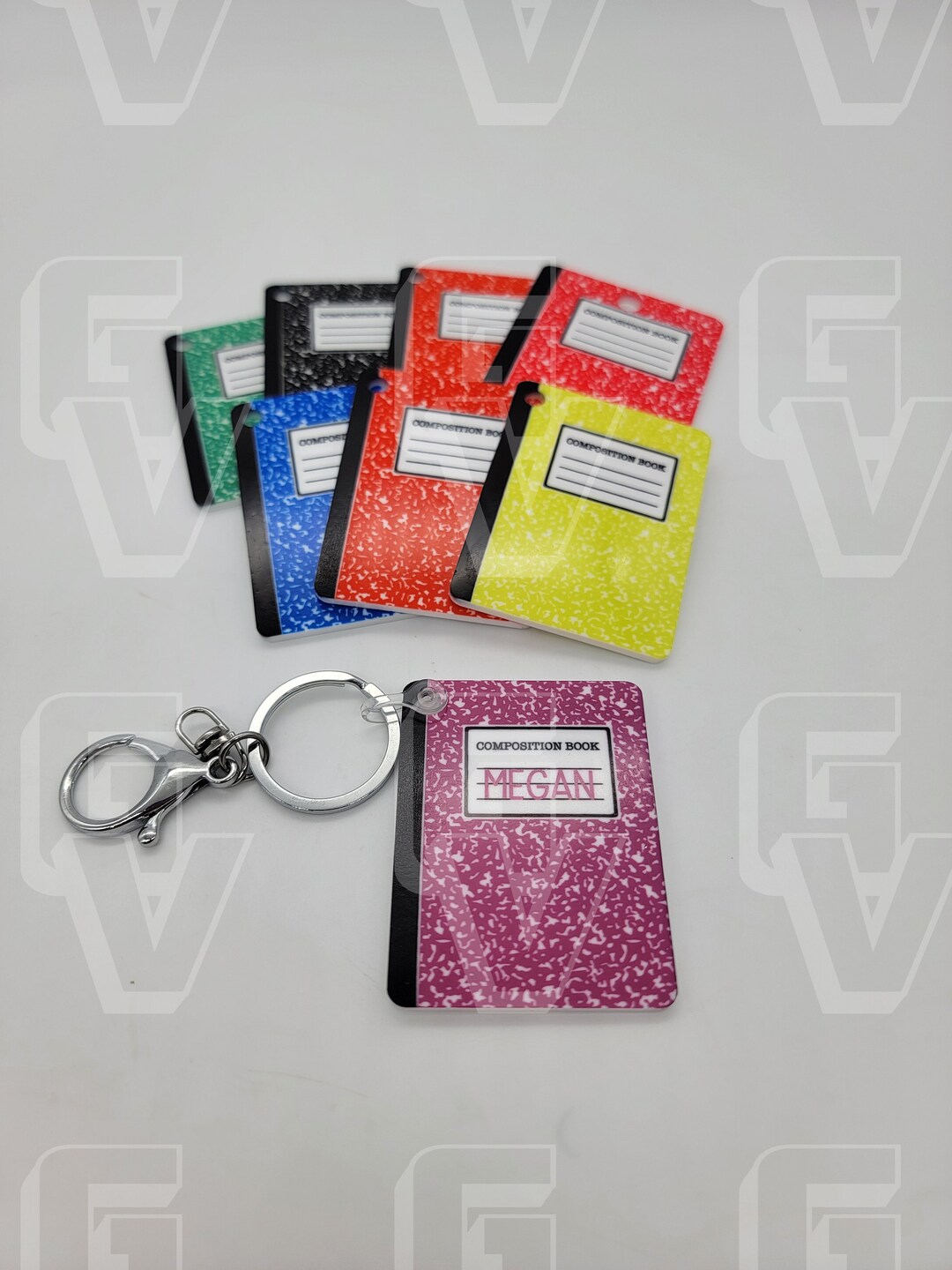 Back to School Keychain--custom - Etsy