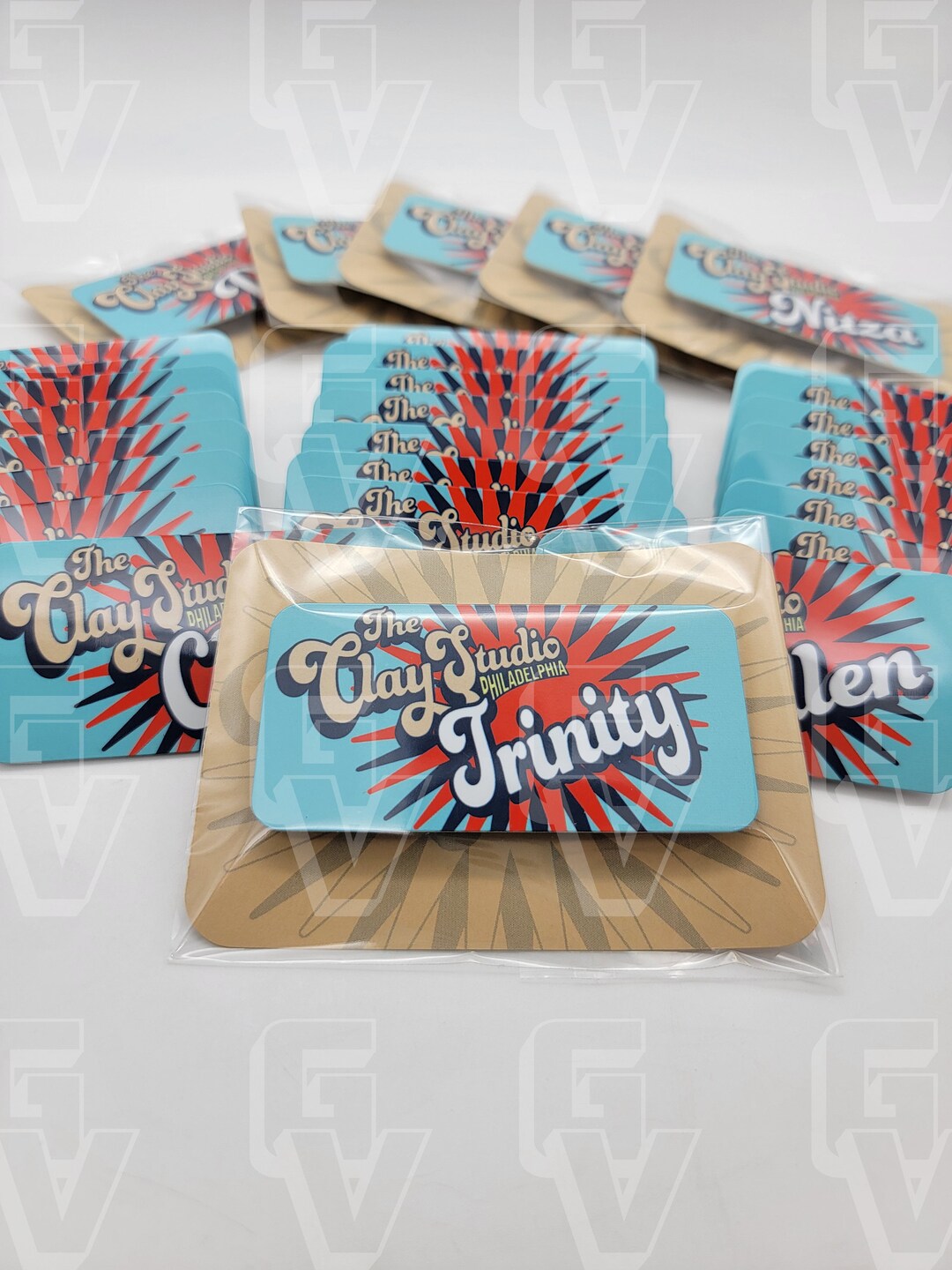 Custom Full Color Name Tags - Etsy