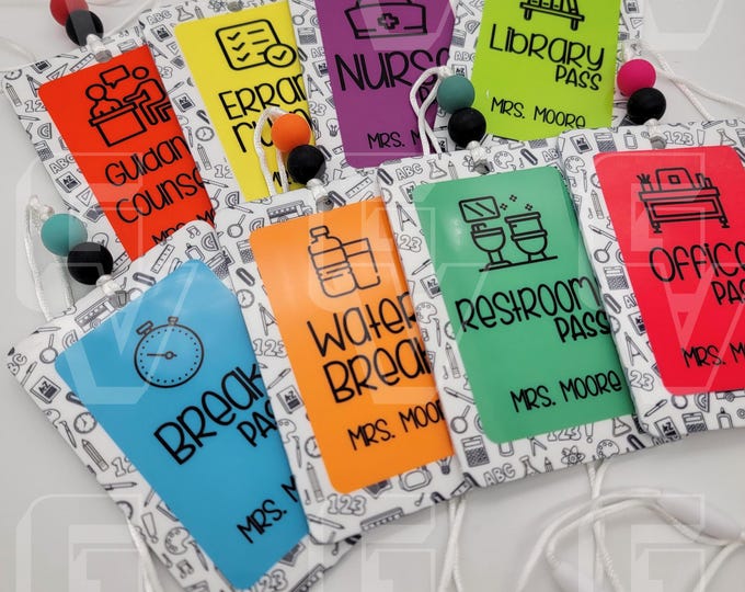 Restroom Pass Desk Cone, Classroom Management, Teacher Supplies & Gifts ...